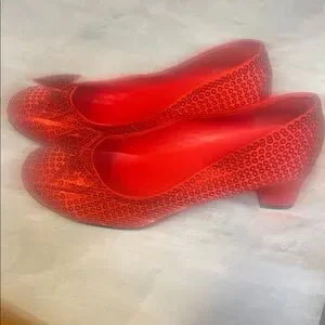 fun | Shoes | Red Sequined Shoes | Poshmark